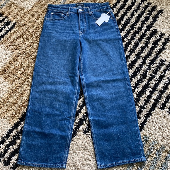 Free Assembly | Jeans | Nwt Free Assembly Crop Wide Straight Jeans ...